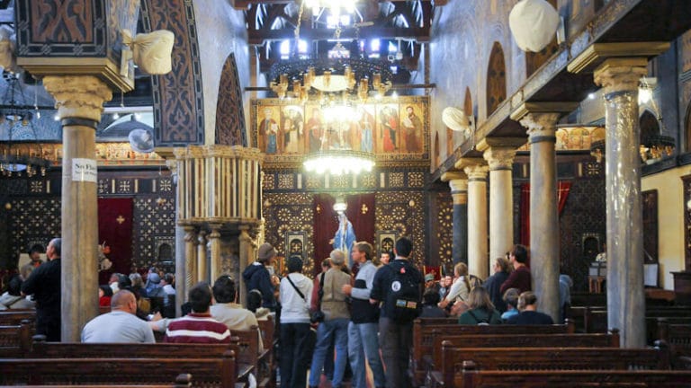 The Hanging Church in Old Cairo | Coptic Cairo Hanging Church